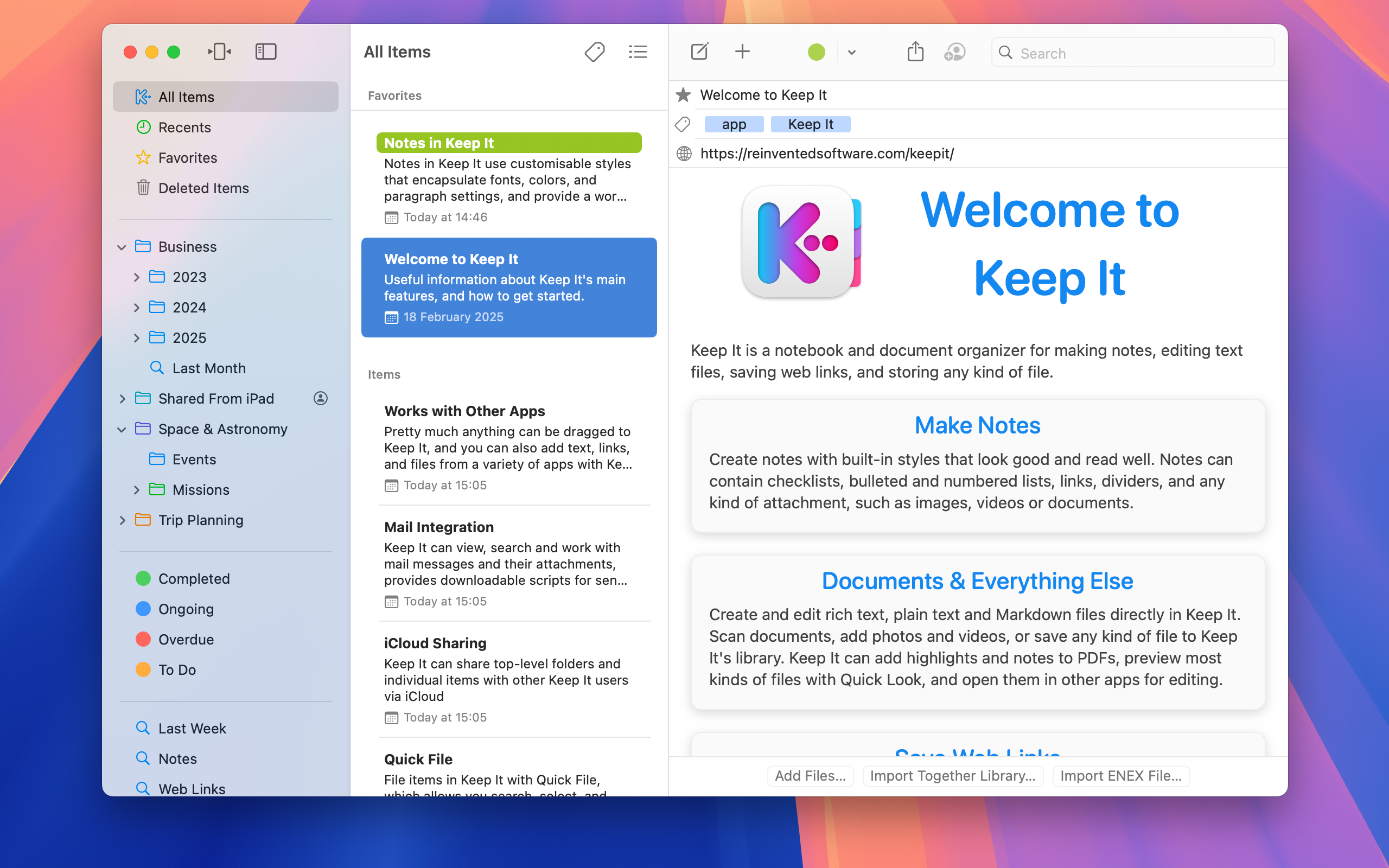 Reinvented Blog » Keep It 2.6